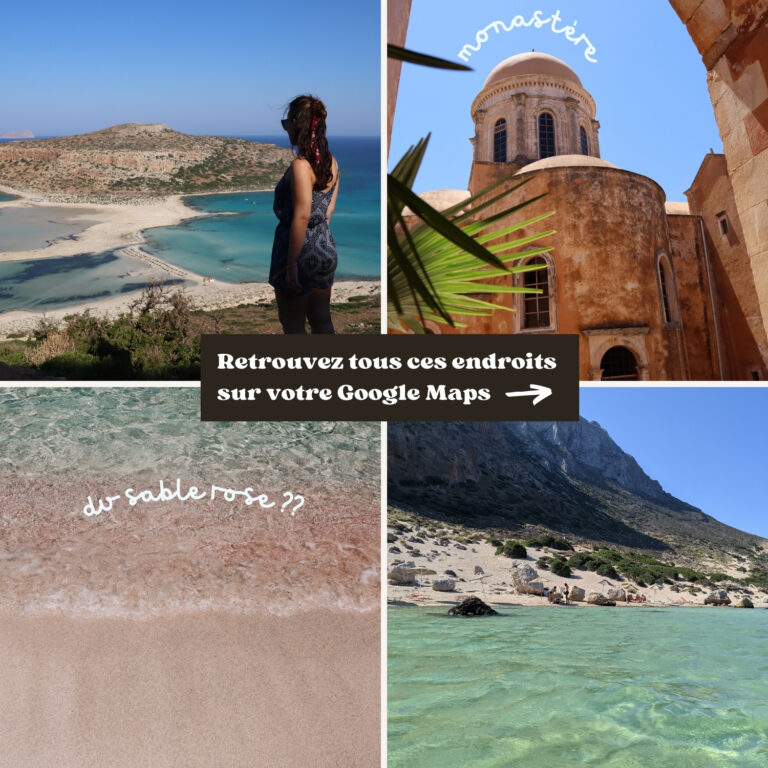 Carte Google Maps de Crète, Grèce : Mes Meilleures Adresses et les ...