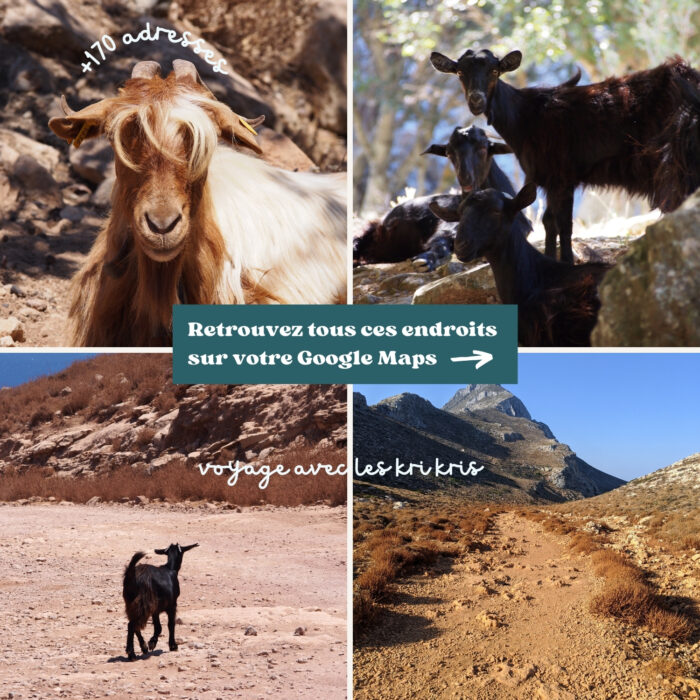 Carte Google Maps de Crète, Grèce : Mes Meilleures Adresses et les ...